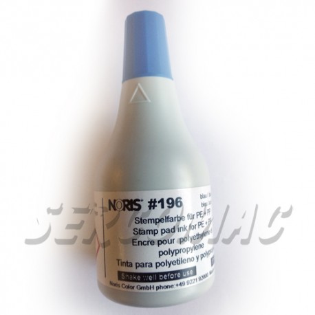 TINTA SELLAR POLIESTILENO NORIS 196 AZUL - TUBO MARCADOR